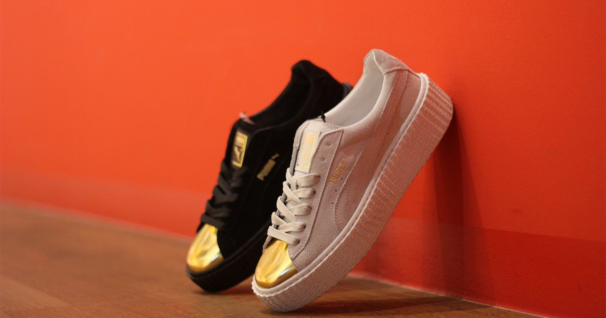 Puma Platform Gold Toes | Dead Stock