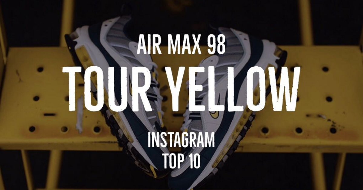 Nike Air Max 98 Tour Yellow - Instagram Top 10 | Dead Stock