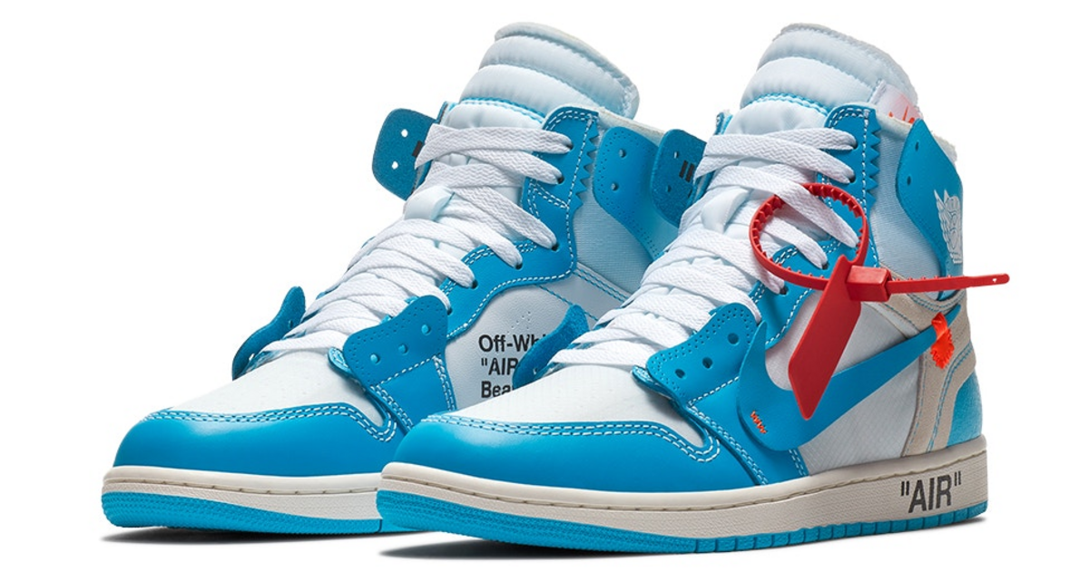 Air Jordan 1 Retro High x Off-White™ Powder Blue - Release Date | Dead ...