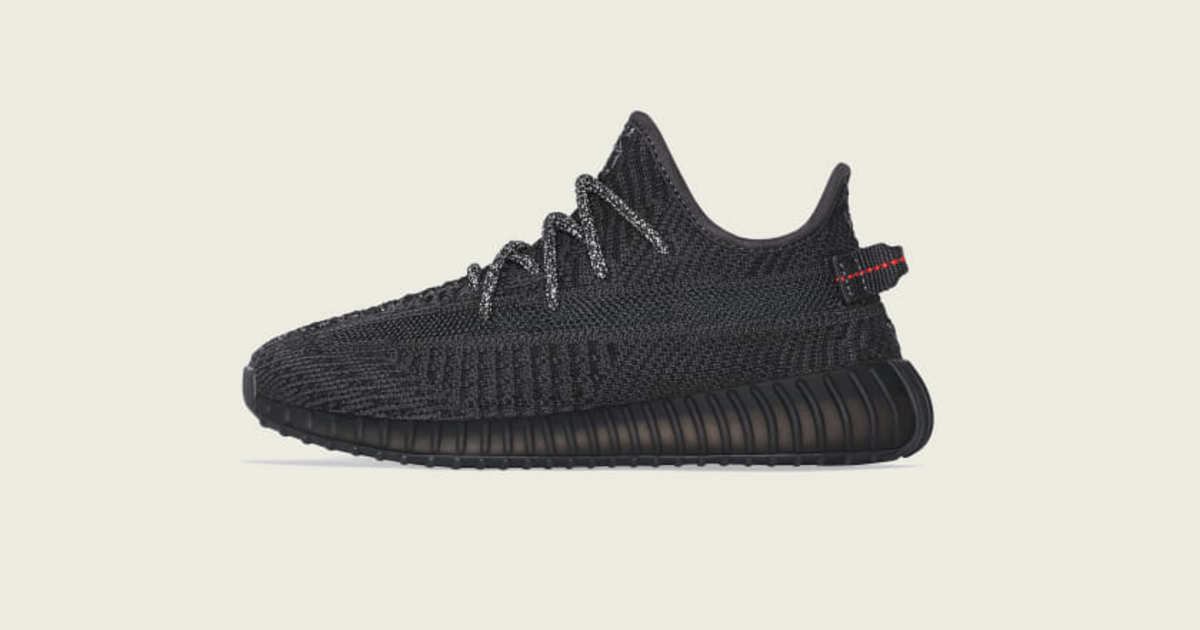 adidas Yeezy Boost 350 V2 Kids All Black | Dead Stock
