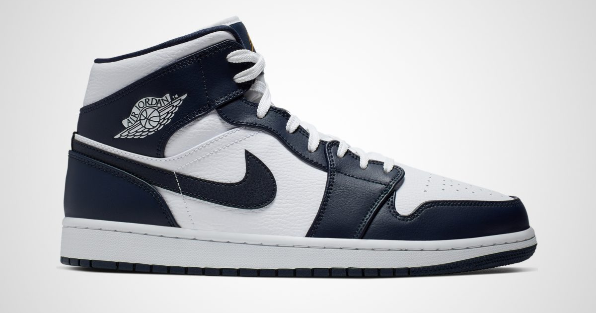 Nike Air Jordan 1 Mid Obsidian 554724-174 | Dead Stock