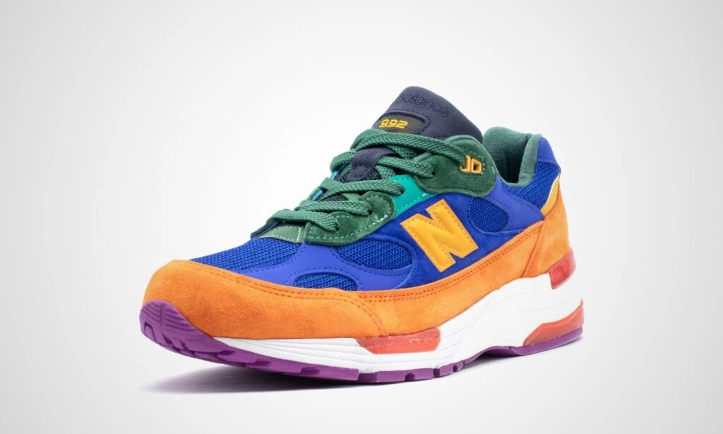 New balance 992 multicolor store