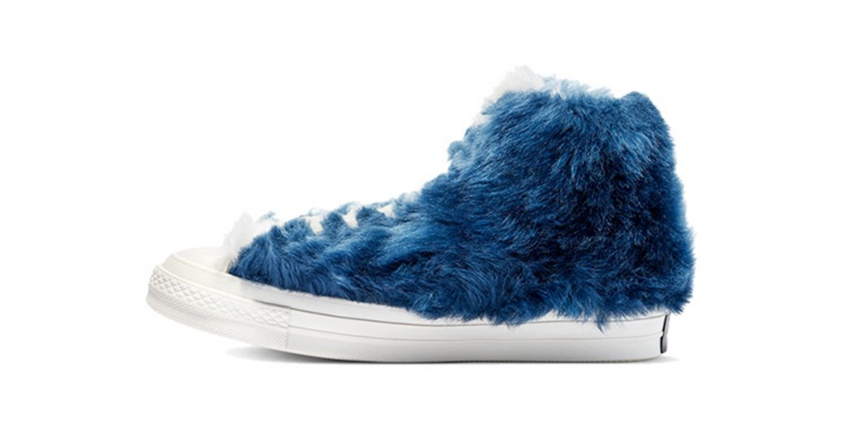 Ambush x Converse Chuck 70 Fuzzy Navy Blue 170587C | Dead Stock