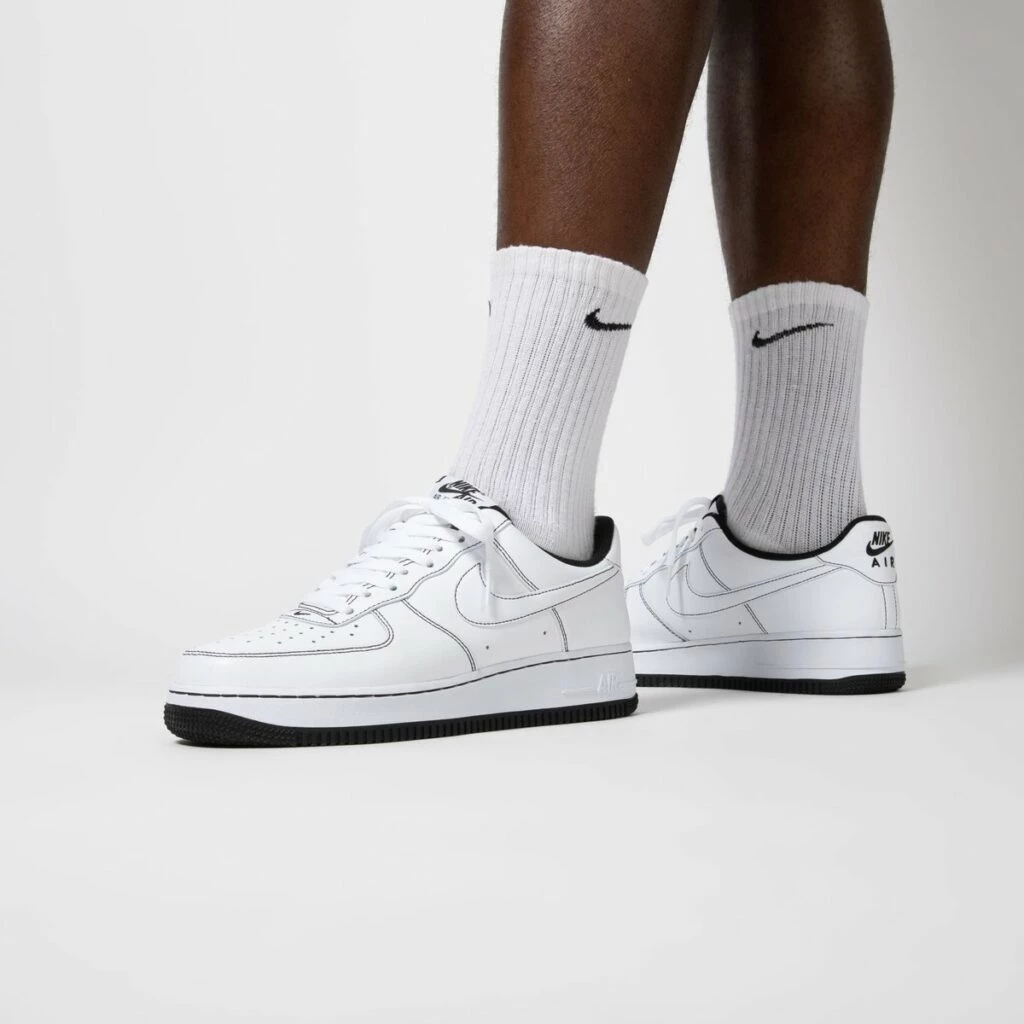 Air Force 1 Black Stitch CV1724-104 | Dead Stock Air Force 1 Black Stitch CV1724-104 | Dead Stock