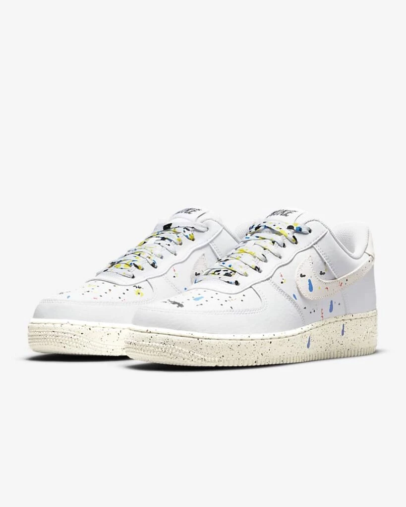 Nike Paint Logo Nike Air Force 1 ( AF1 ) "Lemon Dream" ( Cartoon