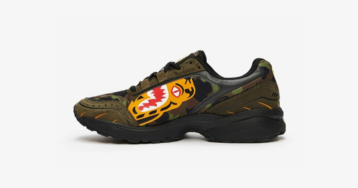 BAPE x ASICS Gel 1090 Camo 1023A061-200 | Dead Stock