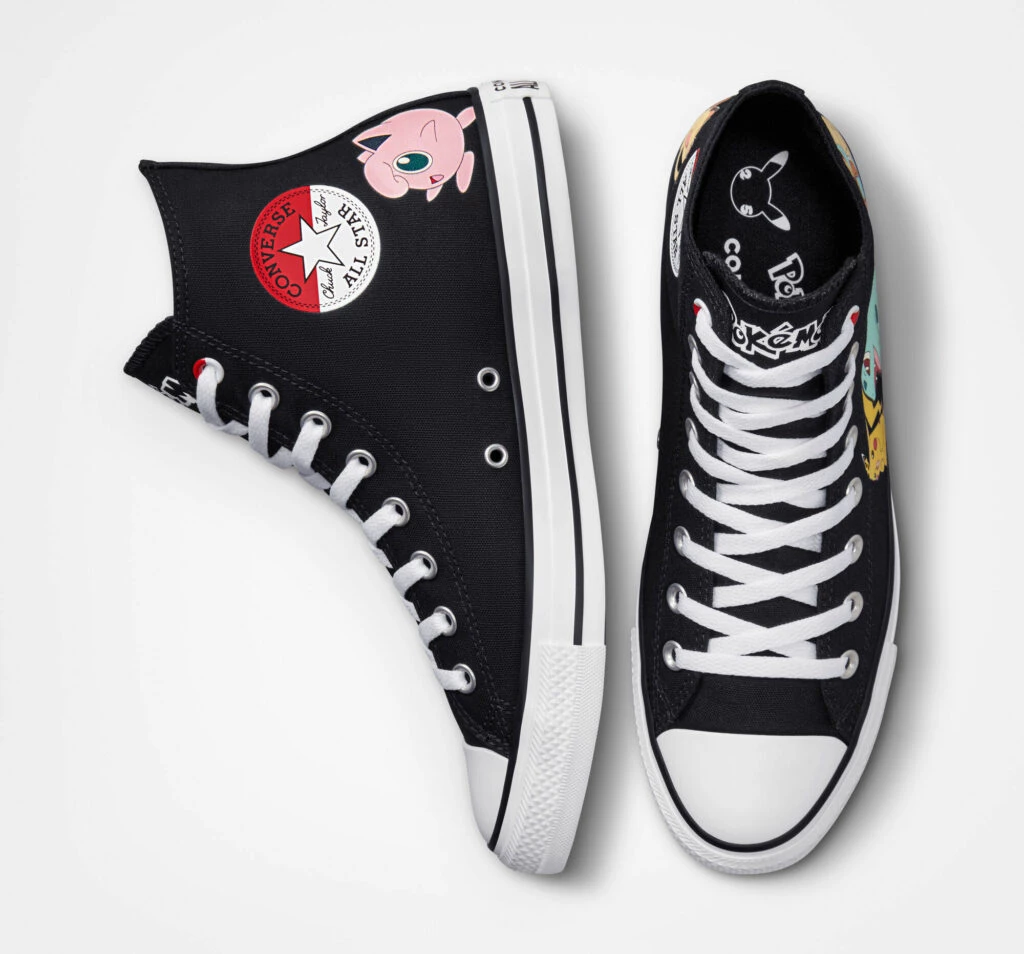 Pokémon Chuck Pokémon X Converse Drop 25th Anniversary Collab
