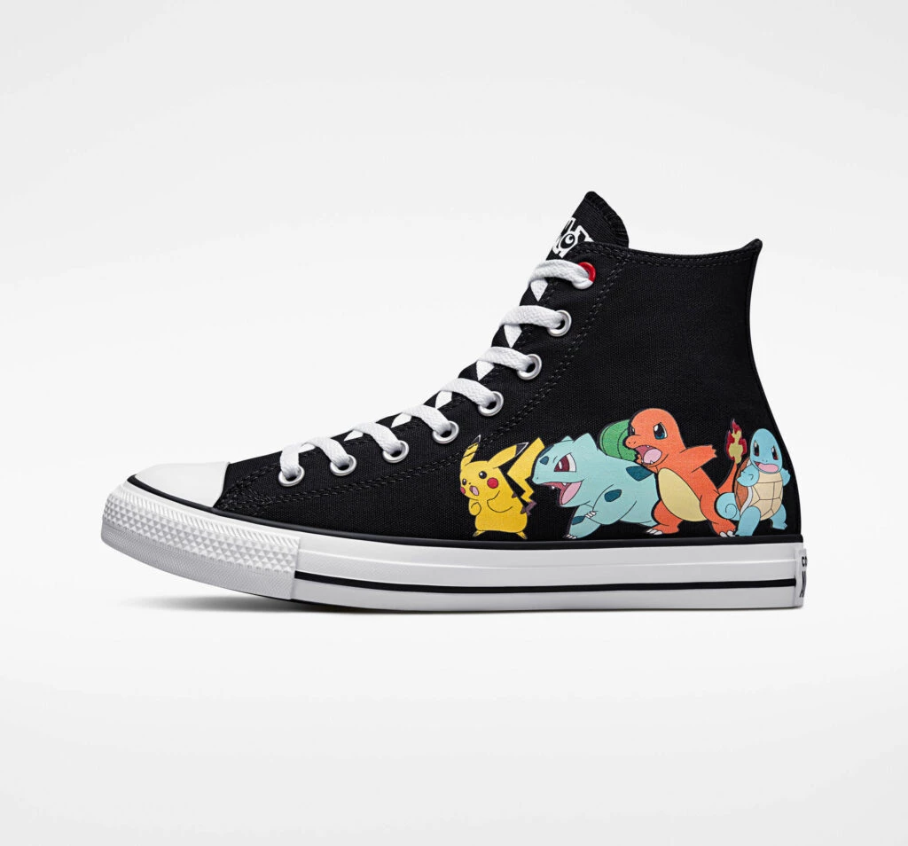 Pokémon Chuck Pokémon X Converse Drop 25th Anniversary Collab