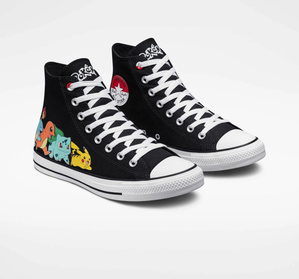 Pokémon Chuck Pokémon X Converse Drop 25th Anniversary Collab