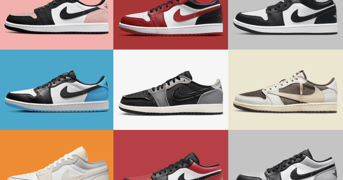 The most popular top 10 Jordan 1 Low on StockX | Dead Stock