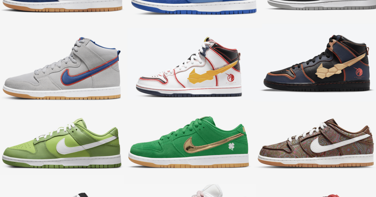 The top 10 most popular Nike SB Dunks on StockX | Dead Stock