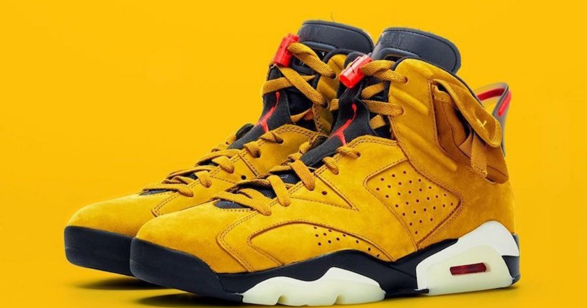 Travis Scott Jordan 6 Yellow - spotted | Dead Stock