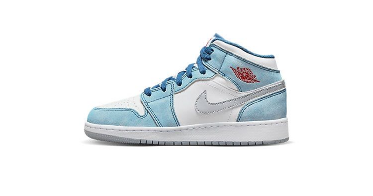 Jordan 1 Mid GS French Blue DR6235-401 | Dead Stock
