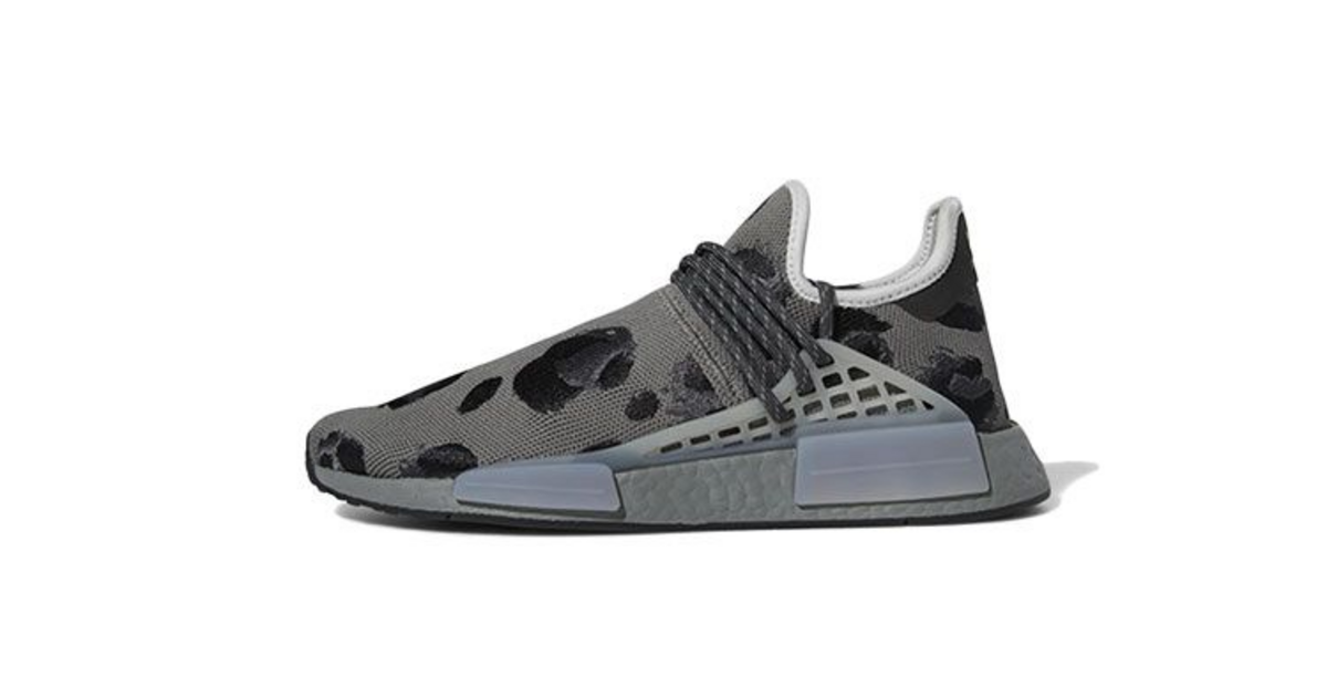 Pharrell Williams adidas NMD Hu Animal Print Ash ID1531 | Dead Stock