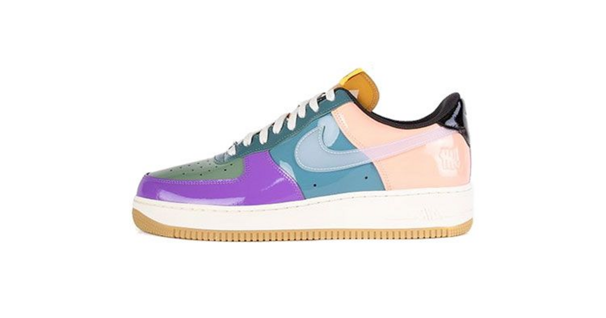 UNDEFEATED Air Force 1 Multi Patent Purple Green DV5255-500 | Dead Stock