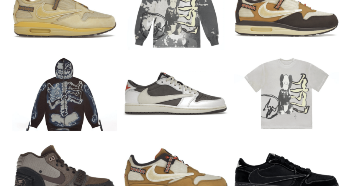 Top 10 Travis Scott Articles on StockX | Dead Stock