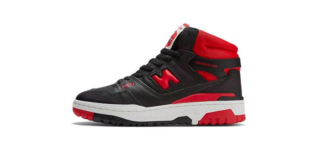 New Balance 650 Black Red BB650RBR | Dead Stock