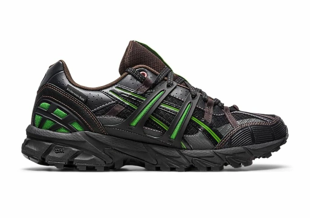 Andersson Bell ASICS Gel Sonoma 15 50 Black Green 1201A852 001 Dead Stock
