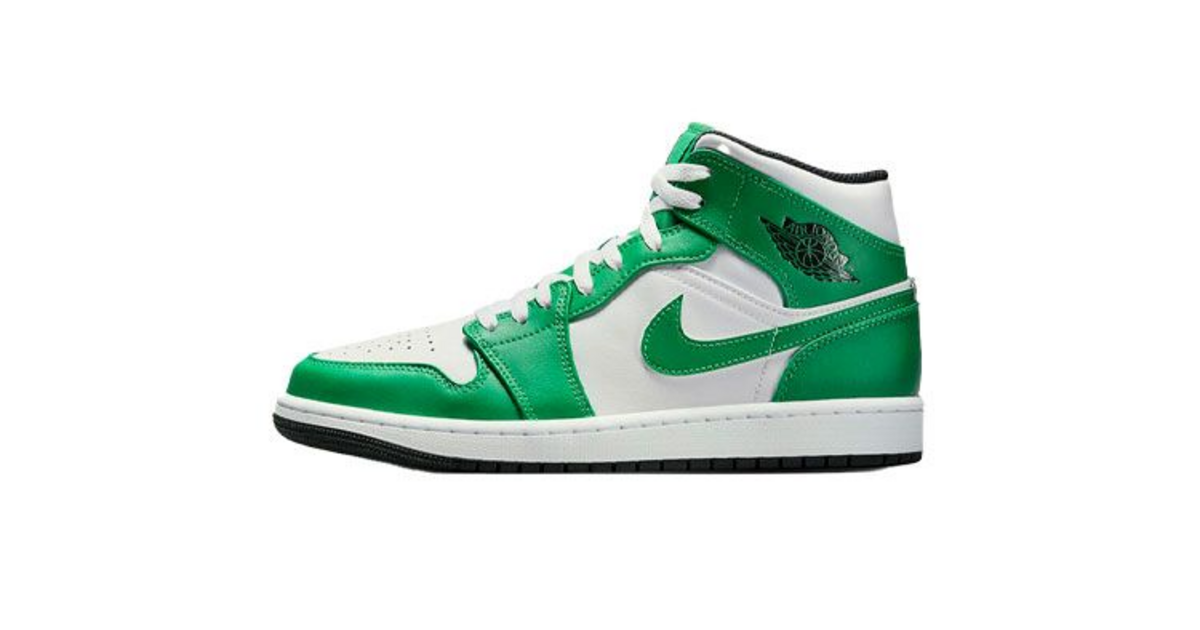 Jordan 1 Mid Lucky Green DQ8426-301 | Dead Stock
