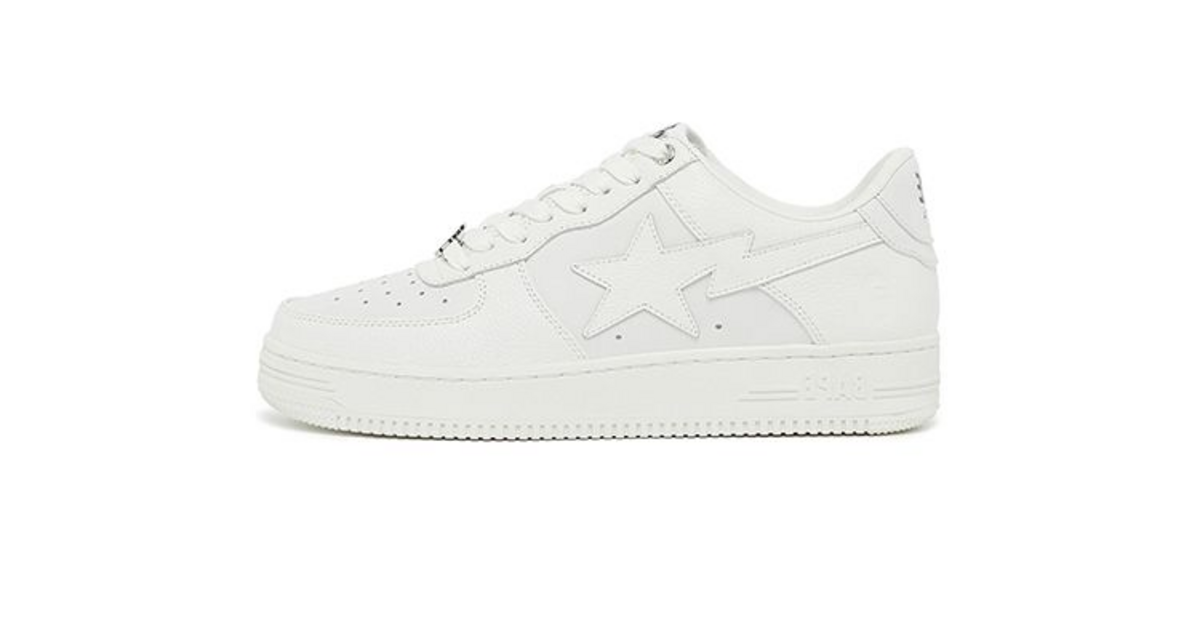 A Bathing Ape Bape Sta Triple White M2 001FWJ301013IWHT | Dead Stock