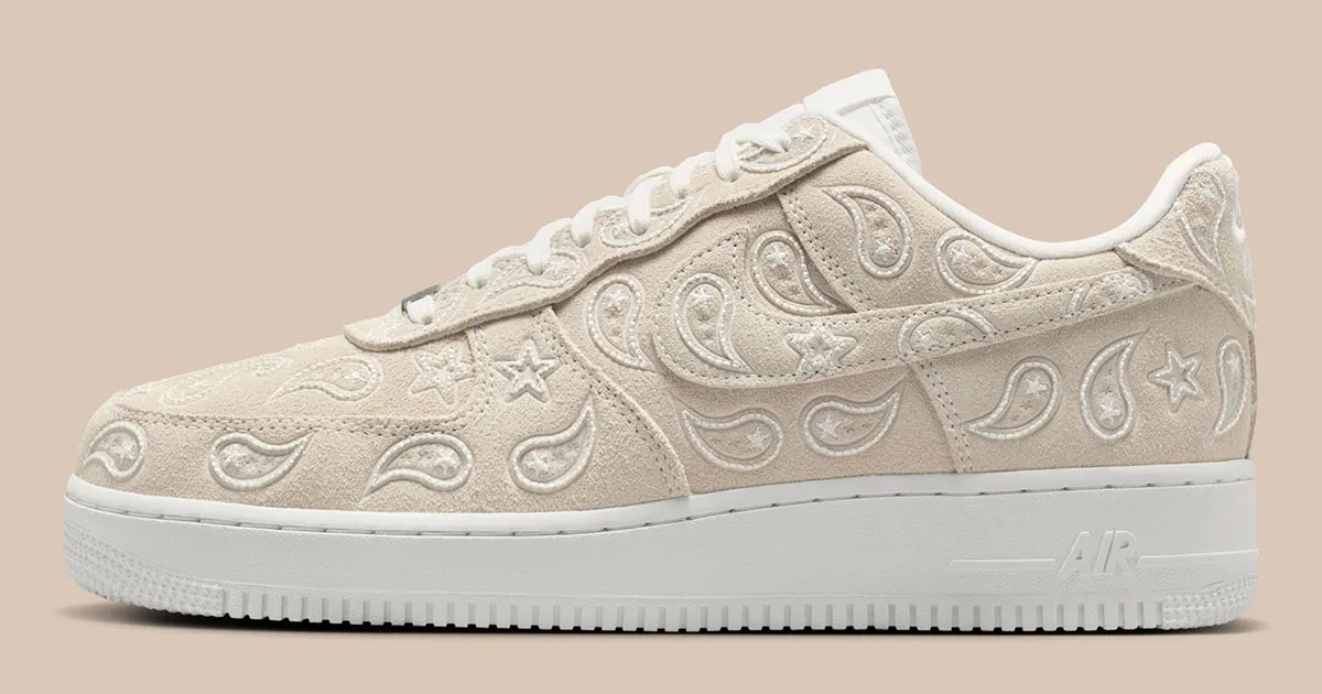 Air Force 1 Paisley Pack - four strong colorways are planned! | Dead Stock