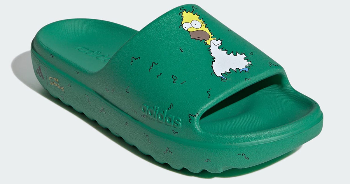 Homer Simpson adidas Slides - first pictures | Dead Stock
