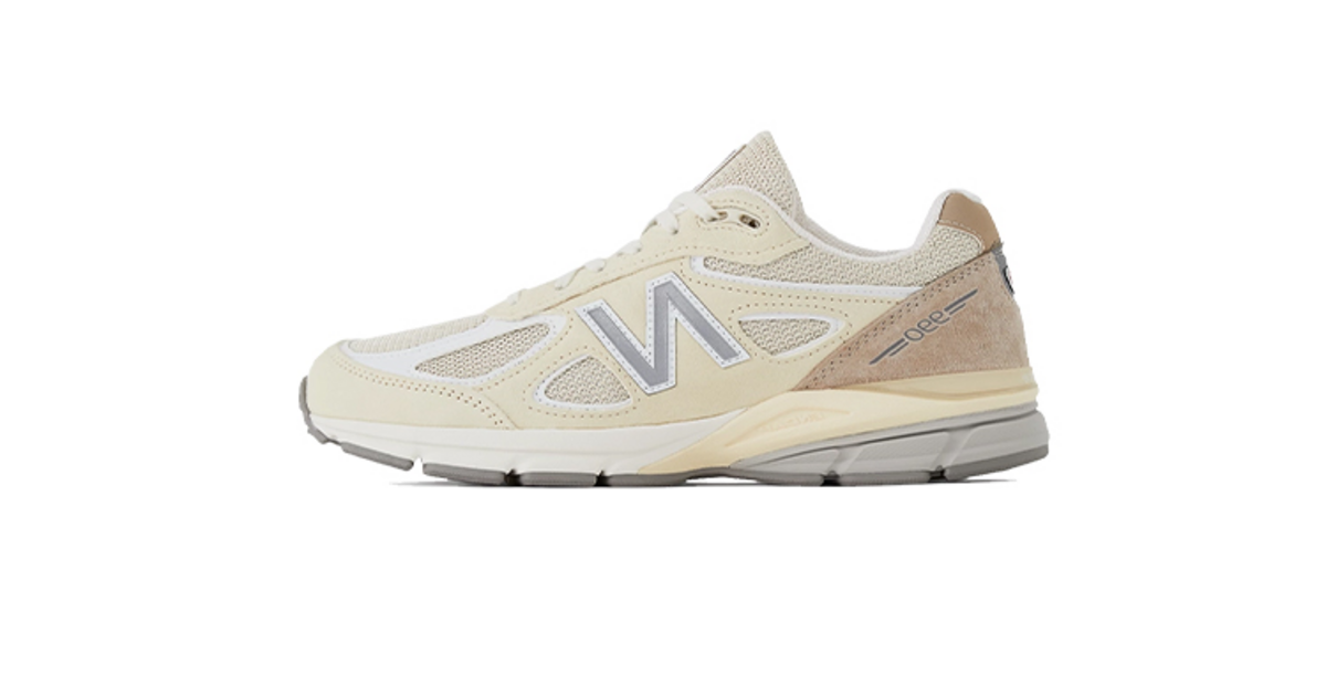 New Balance 990v4 Cream U990TE4 | Dead Stock
