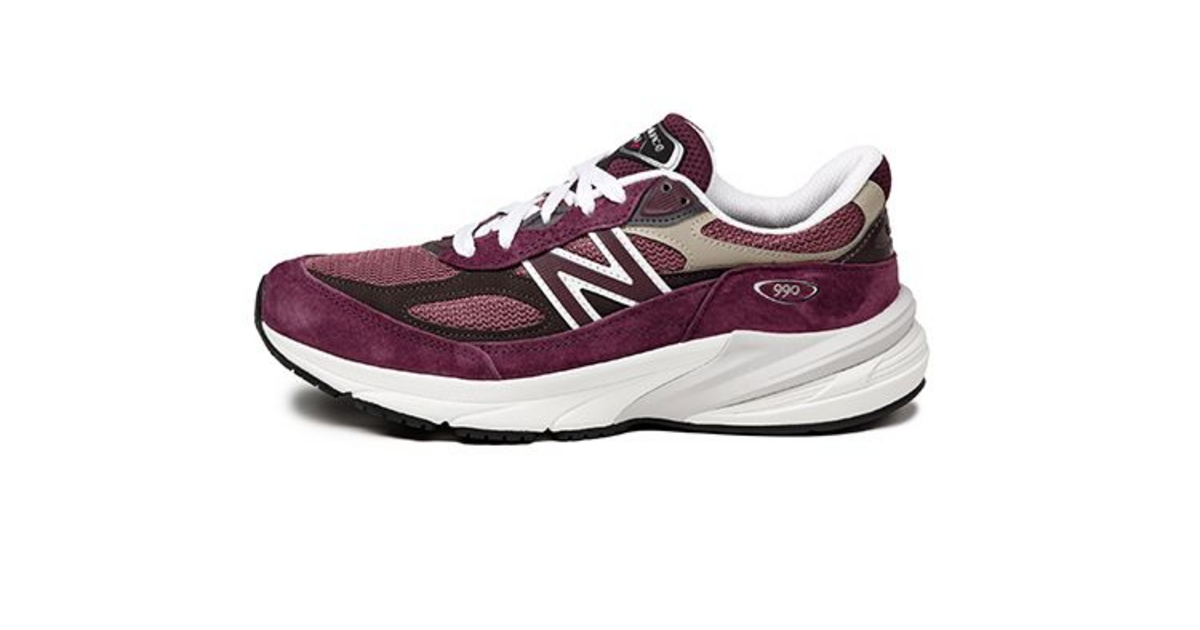 New Balance 990v6 Burgundy Tan U990BT6 | Dead Stock