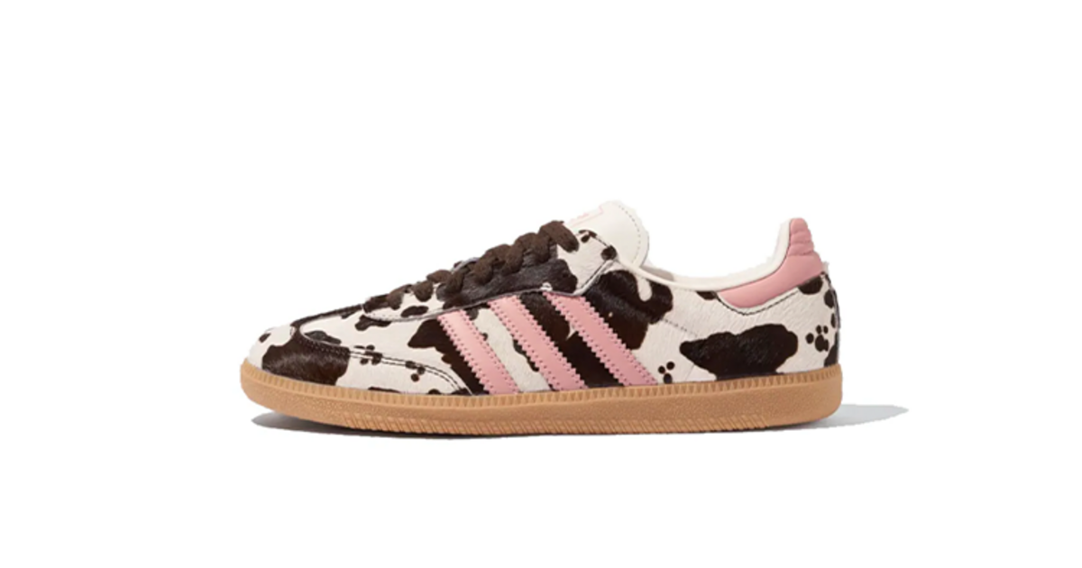 adidas Samba Cow Print Pink Wonder Mauve KK2239 | Dead Stock