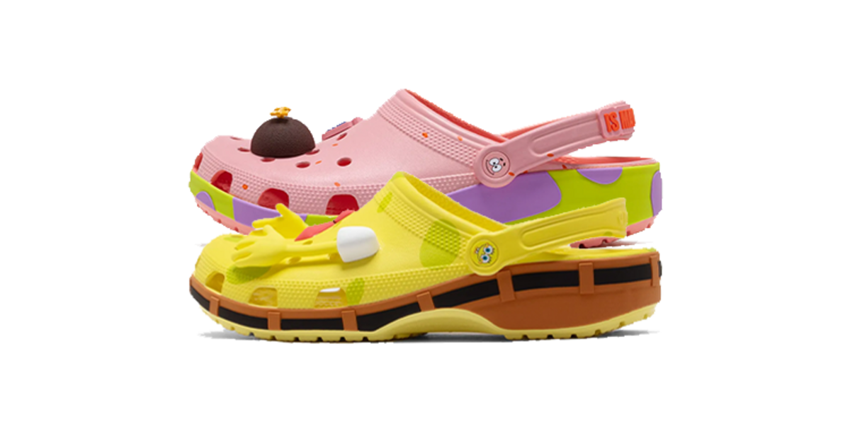 Spongebob Crocs Classic Clog Pack | Dead Stock