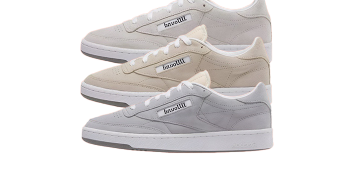 JJJJound Reebok Club C 85 Grey Leather Pack | Dead Stock