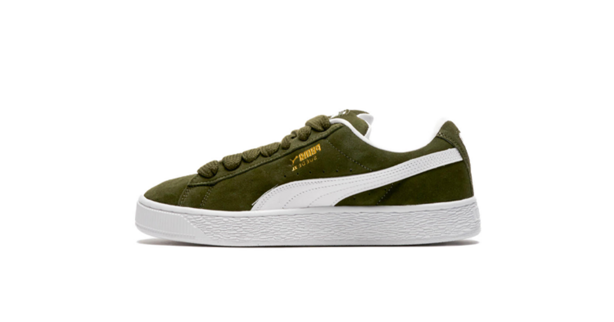 Puma Suede XL Olive Green 395205-13 | Dead Stock