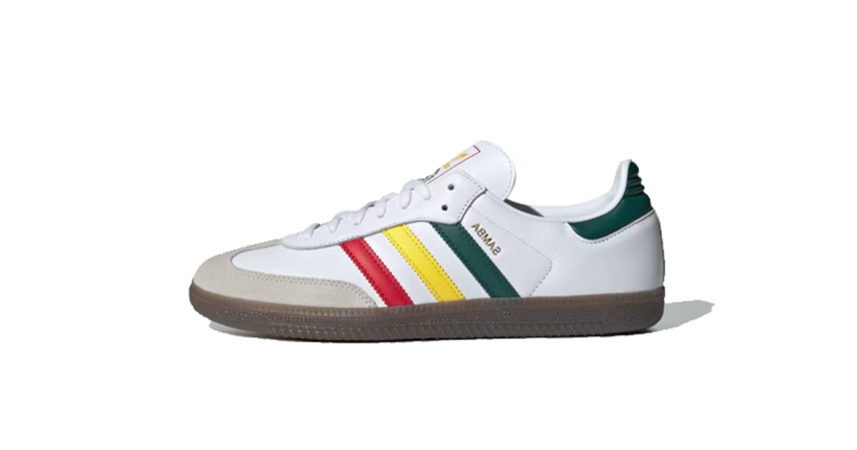 adidas Samba Rasta Core White IH3118 | Dead Stock